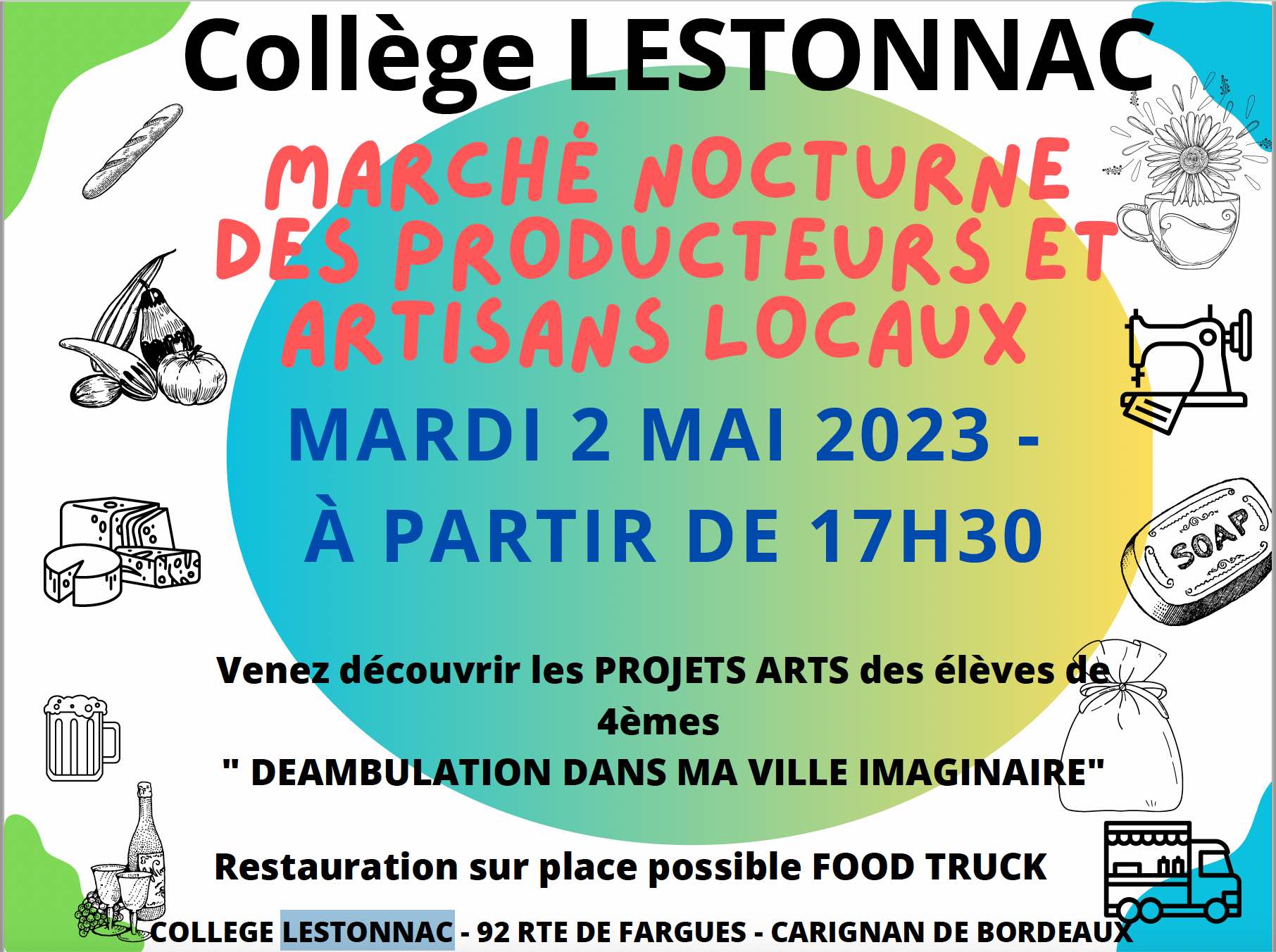 Infos pratiques - Inscriptions - Collège Lestonnac